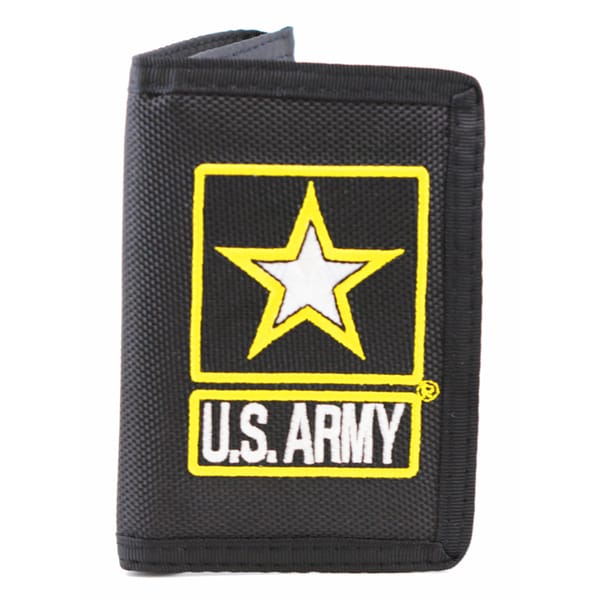 Shop US Army Logo Trifold Wallet - On Sale - Free Shipping On Orders ...