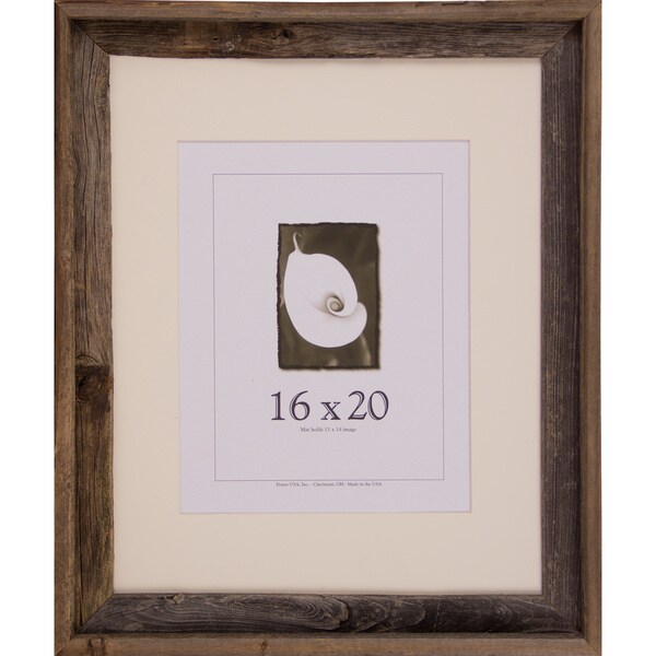 Shop Barnwood 16x20 Picture Frame Free Shipping Today Overstock