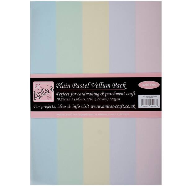 Anita's Parchment Vellum A4 10/Pkg-Plain Pastels - Bed Bath & Beyond ...