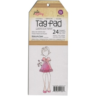 Julie Nutting Tag Pad 24/Sheets-Watercolor - Bed Bath & Beyond - 9476835