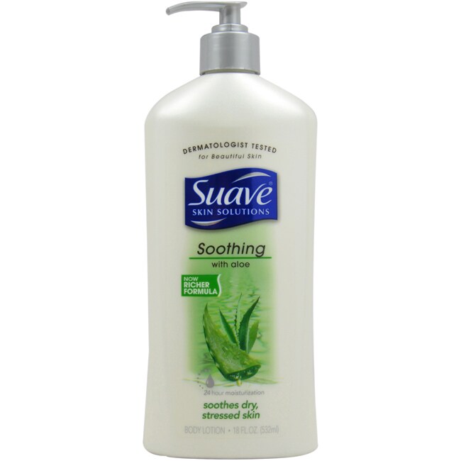 Shop Suave Soothing with Aloe and Cucumber 18-ounce Body Lotion - Free ...