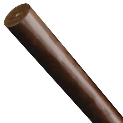 Urban Dwellings 8-foot Wood Curtain Rod - 8' - Overstock - 9491284