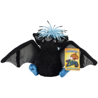 Zibbies Plush Pet Toy W/Crazy Hair & Squeaker-Splunkz The Bat - Bed ...