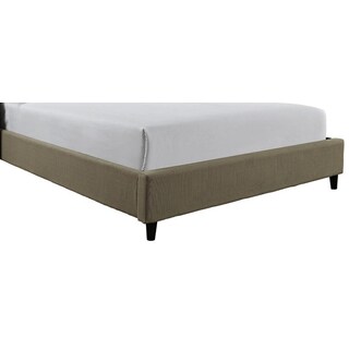 Powell Lacy Queen Upholstered Footboard and Rails - Bed Bath & Beyond ...