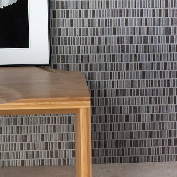 Merola Tile 8x12-inch Beau Basalt Ceramic Wall Tile (Case of 18) - Bed ...