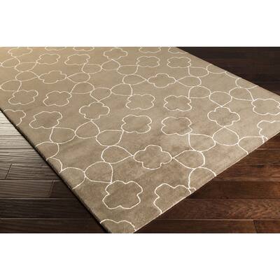 Hand-tufted Krista New Zealand Wool Area Rug - Overstock - 9511806