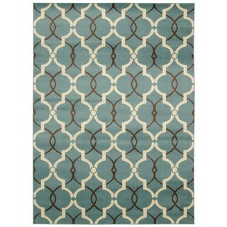 Nourison Nova Blue Rug - 7'10 x 10'6 - Bed Bath & Beyond - 9527071