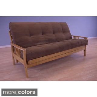 Christopher Knight Home Capri Butternut/Suede Mattress Futon - Bed Bath ...