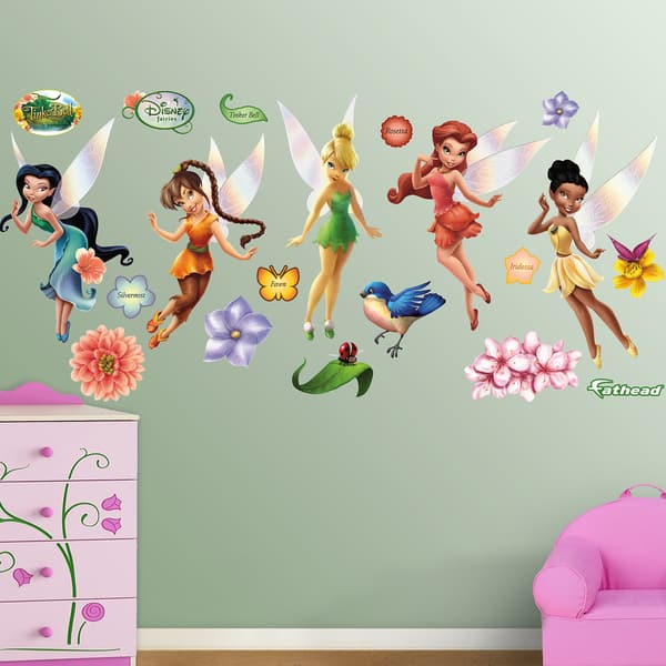 Fathead Disney Fairies Wall Decals - Bed Bath & Beyond - 9536330