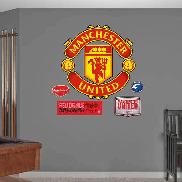 Fathead Manchester United Logo Wall Decals - Bed Bath & Beyond - 9536344