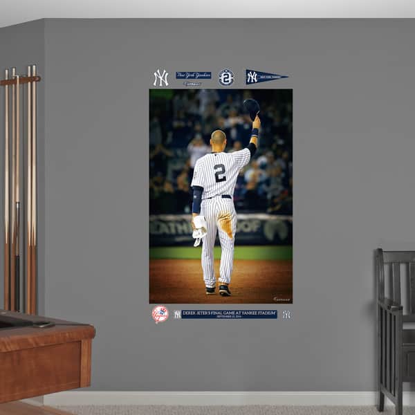 Fathead Derek Jeter Farewell Mural Wall Decals - Bed Bath & Beyond ...
