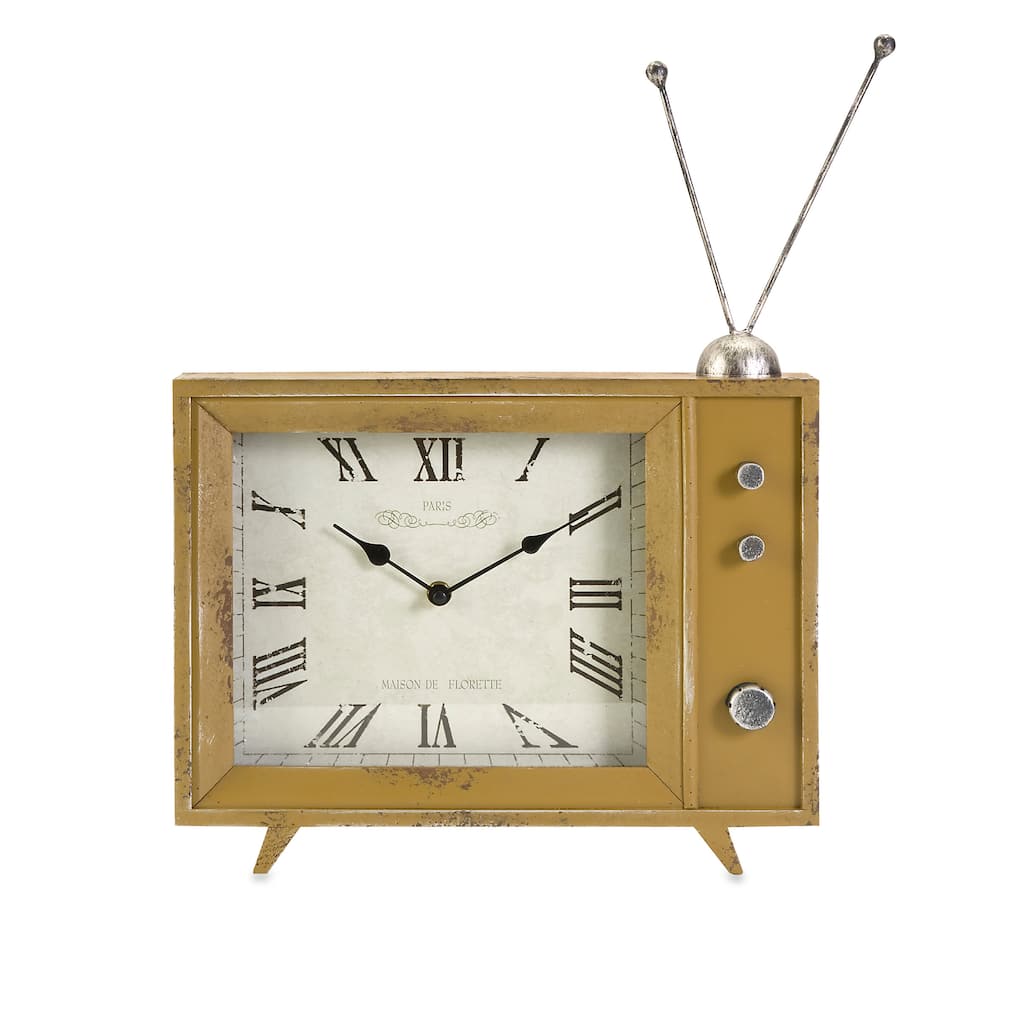 Garrett Retro TV Clock - Overstock - 9540160
