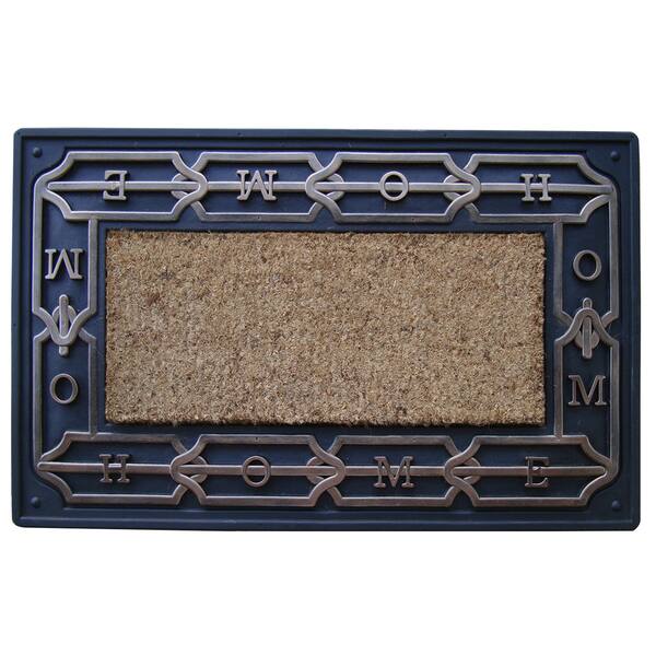 A1HC- High Utility Rubber and Coir Chain Home Doormat (18" x 30") - Bed ...