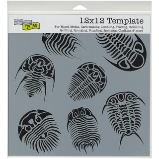 Crafter's Workshop Template 12"X12"-Trilobites - Bed Bath & Beyond ...