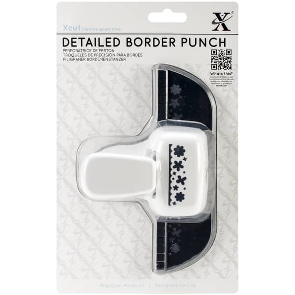 Xcut Detailed Border Punch-Floral Flurry - Bed Bath & Beyond - 9551572
