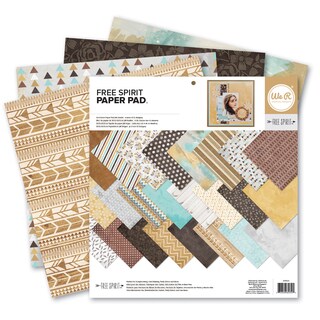 We R Memory Keepers Paper Pad 12"X12" 48/Pkg-Free Spirit - Bed Bath ...