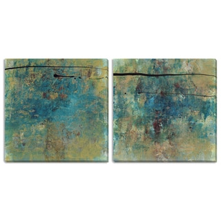 Gallery Direct Jane Bellows' "By Chance I" and "II" Canvas Art Set ...