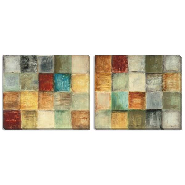 Gallery Direct Jane Bellows' 'Balanced Sequence I' and 'II' Canvas Art ...