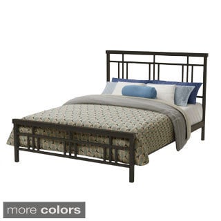 Amisco Cottage 54-inch Full-size Metal Bed - Full - Bed Bath & Beyond ...