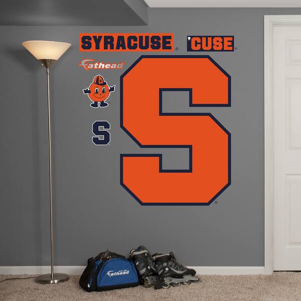 Fathead Syracuse Orange Logo Wall Decals - Bed Bath & Beyond - 9569498