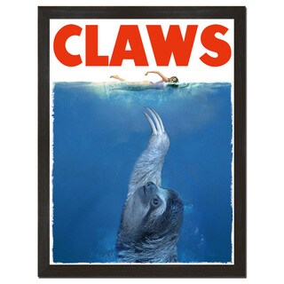 "Claws" Funny 18 x 24-inch Art Print - Multi-color - Bed Bath & Beyond ...