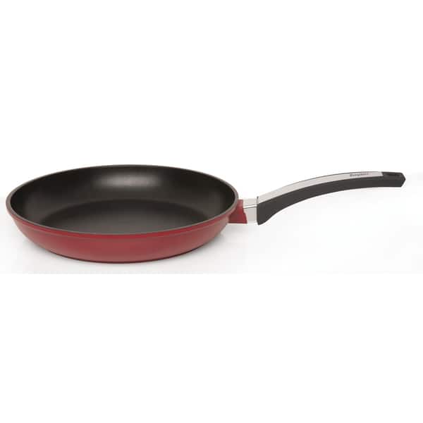 EarthChef Cast Aluminum Fry Pan in Red - Bed Bath & Beyond - 9591259