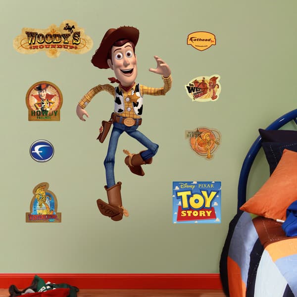 Fathead Jr. Toy Story Woody Wall Decals - Bed Bath & Beyond - 9598416