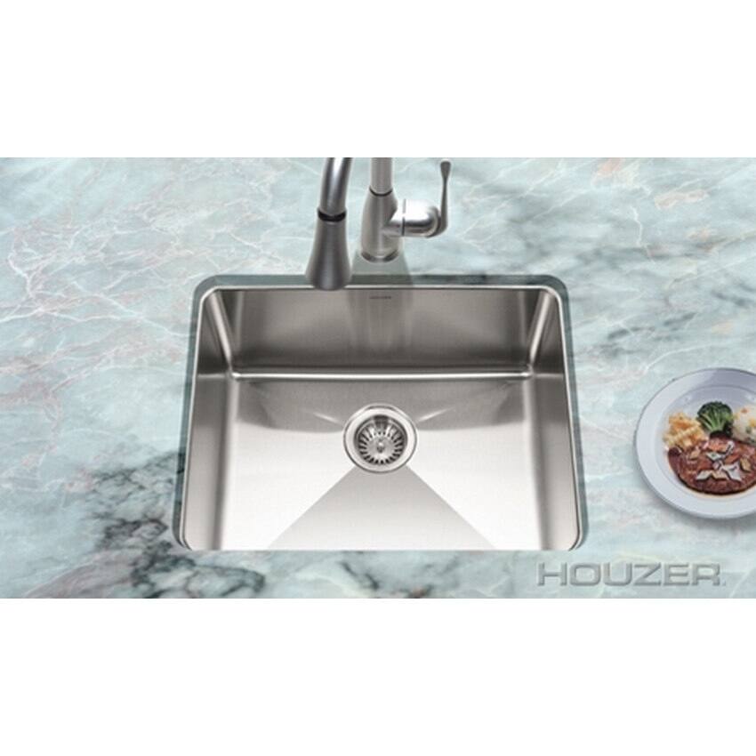 Houzer Nouvelle Single Bowl - Overstock - 9599852