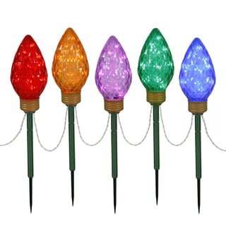 100-light LED Mu-light C9 5-piece Stake Set - Bed Bath & Beyond - 9600728