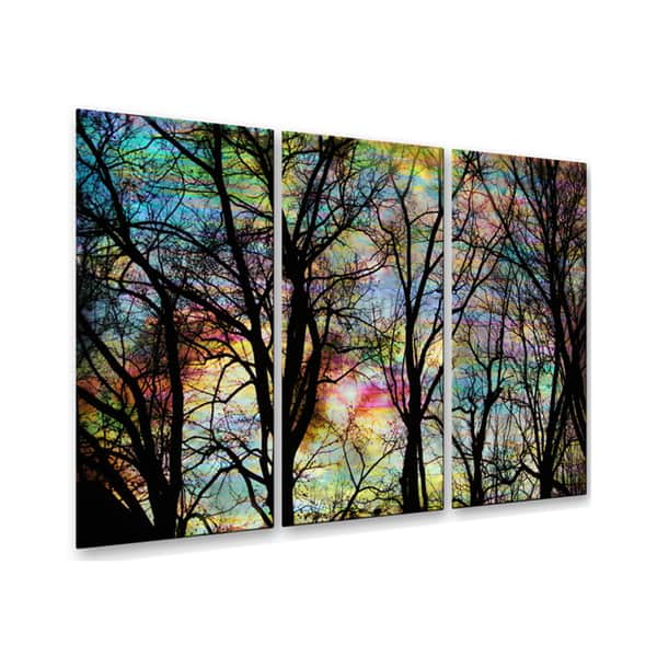 Justin Strom Cotton Candy Sunrise Wall Sculpture - Bed Bath & Beyond ...