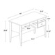 Baxton Studio Tyler Sonoma Oak Finishing Modern Writing Desk ...