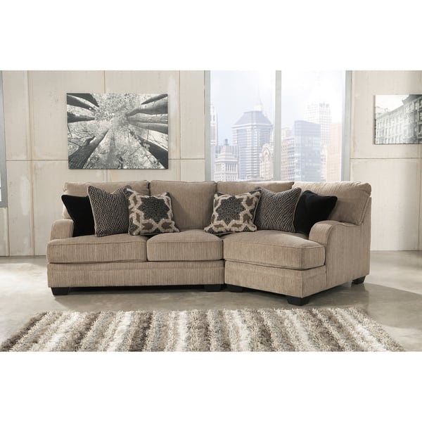 Signature Design by Ashley Katisha Platinum Cuddler and Loveseat - Bed ...