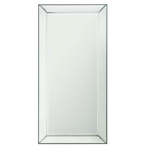 INSPIRE Q Conrad Bevel Mirrored Frame Rectangular Accent Wall Mirror ...