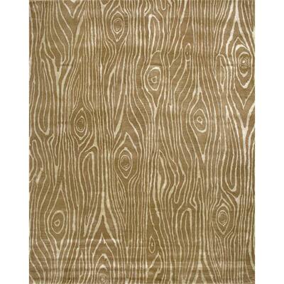 Hand-tufted Zebra Design Green Wool Rug (8' x 10') - Overstock - 9622715