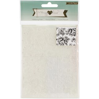 Maggie Holmes Open Book Embossing Folder-Floral - Bed Bath & Beyond ...