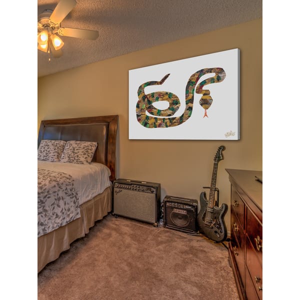 Eric Carle 'Baby Bear Character Art Rattlesnake' Canvas Art - Multi-color - Bed Bath & Beyond ...