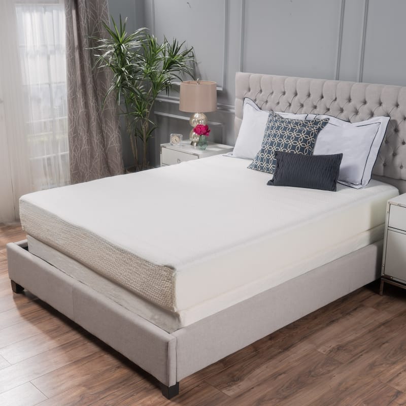 Choice 10-inch Twin-size Memory Foam Mattress by Christopher Knight ...