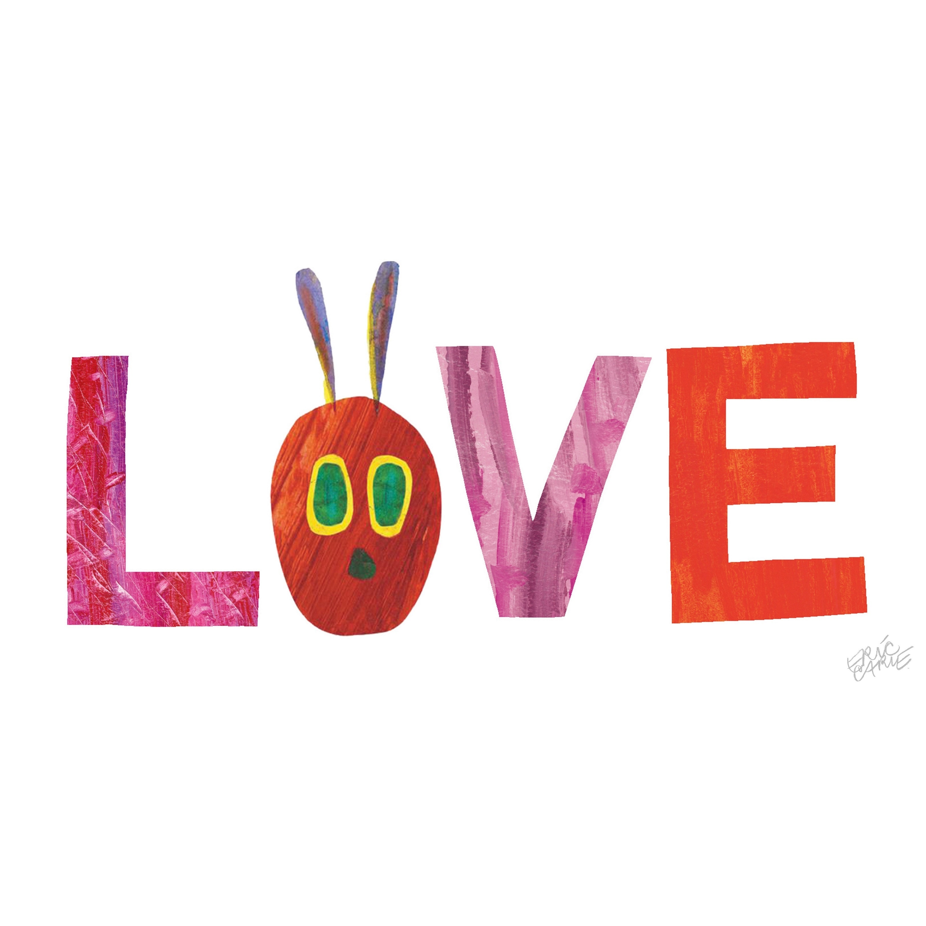 Marmont Hill - Handmade The Very Hungry Caterpillar Love XOXO Pose ...