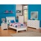 Sandberg Furniture Hailey Bedroom Set - White - Bed Bath & Beyond - 9632883