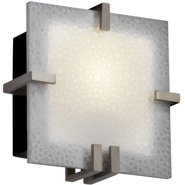 Justice Design 3Form Clips 1-light Square Wall Sconce - Bed Bath ...
