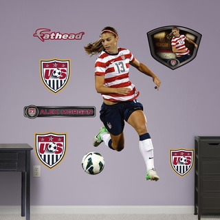 Fathead Alex Morgan Wall Decals - Bed Bath & Beyond - 9650355