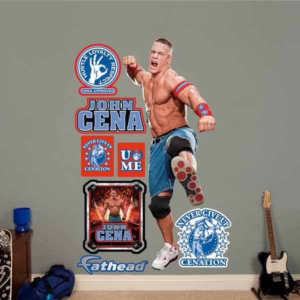 Fathead John Cena Wall Decals - Bed Bath & Beyond - 9650531