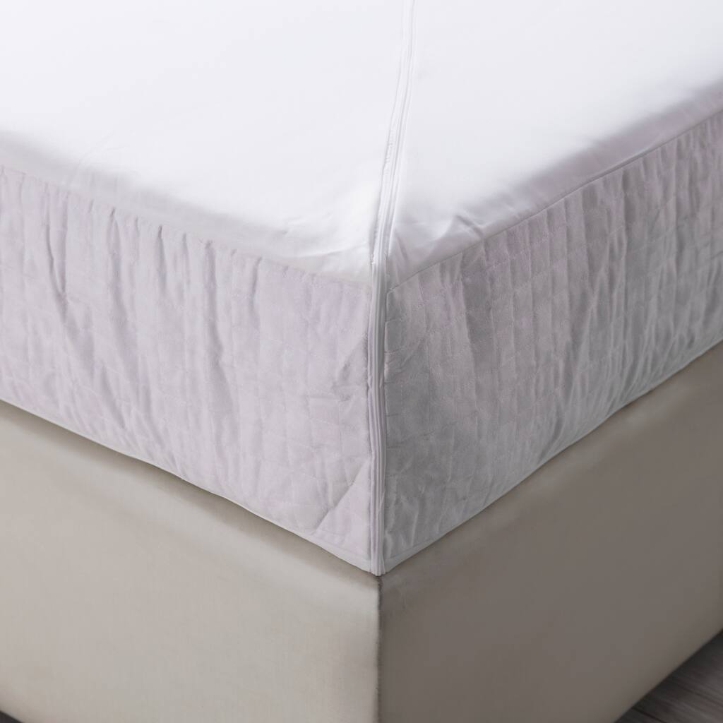NanoTex Stain Repel and Release Box-Spring Encasement - Overstock - 9658649