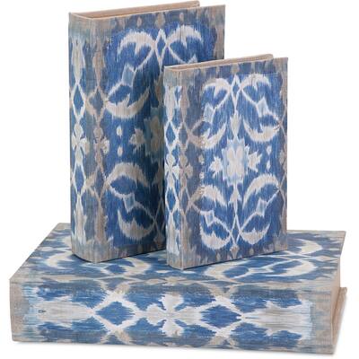 Dean Book Boxes (Set of 3) - Overstock - 9659360