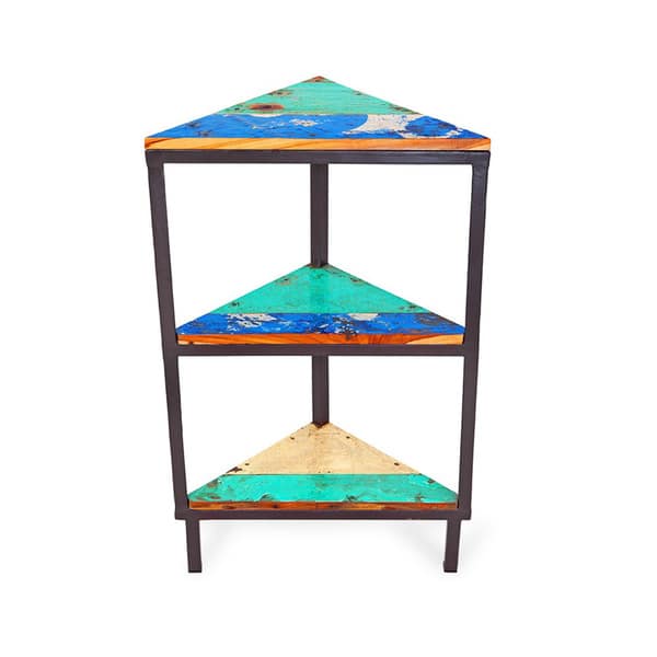 Semaphore Reclaimed Wood Corner Shelf - Bed Bath & Beyond - 9679100