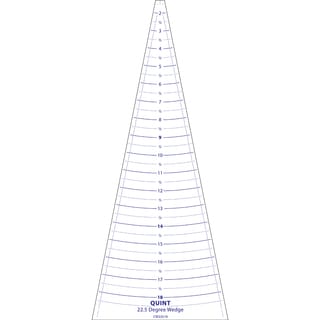 Circle Wedge-22.5 Degree 18" Long W/1" Measuring - Bed Bath & Beyond ...