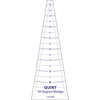 Circle Wedge-18 Degrees 9" Long W/1" Measuring - Bed Bath & Beyond ...
