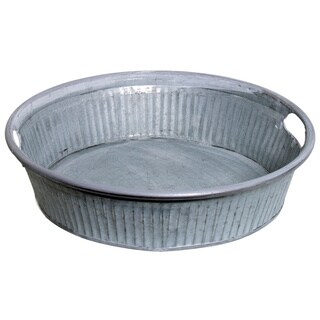 18-inch Antiqued Galvanized Bowl (Pack of 2) - Bed Bath & Beyond - 9729527