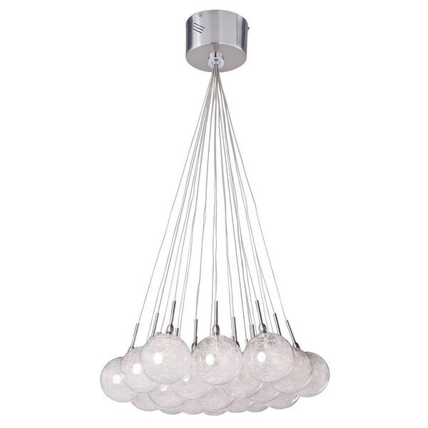 Maxim Lighting Translucent Starburst Multi-Light Pendant Fixture - Bed ...
