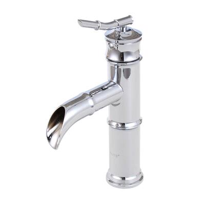 Elite Single Handle Lever Bathroom Faucet - Overstock - 9739192